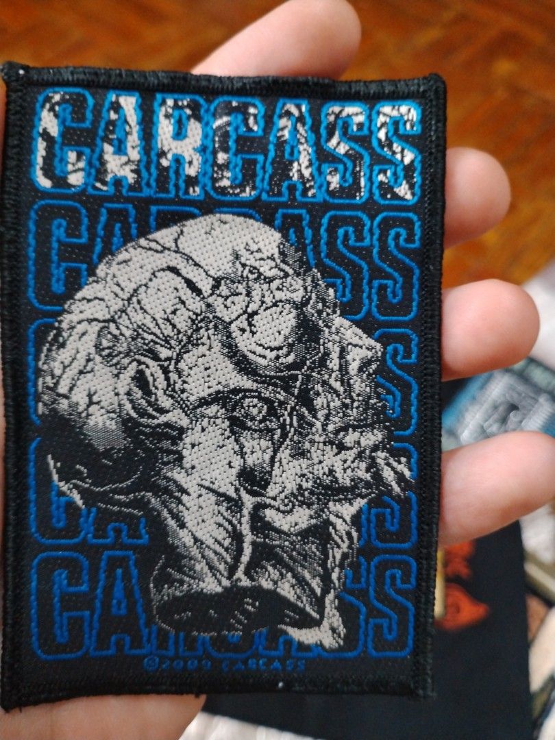 Carcass patch 2nd hand RARE 2009, Hobbies & Toys, Music & Media, Music ...