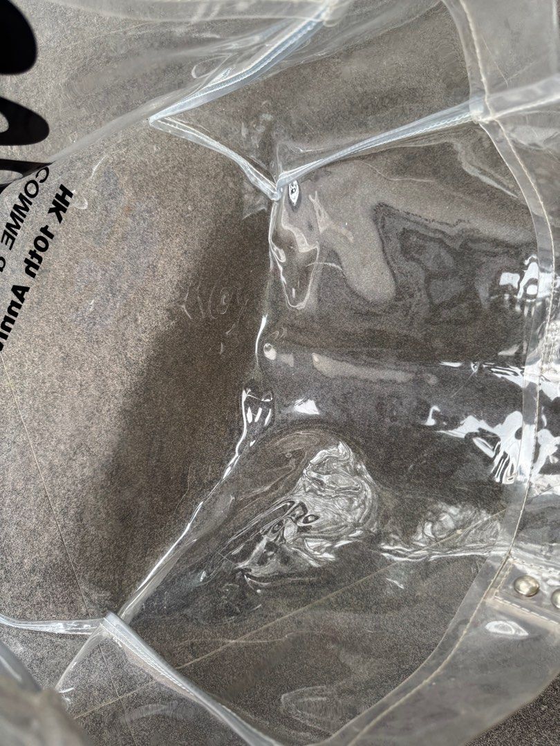 CDG Hong Kong 10th Anniversary PVC tote bag, Luxury, Bags & Wallets on ...
