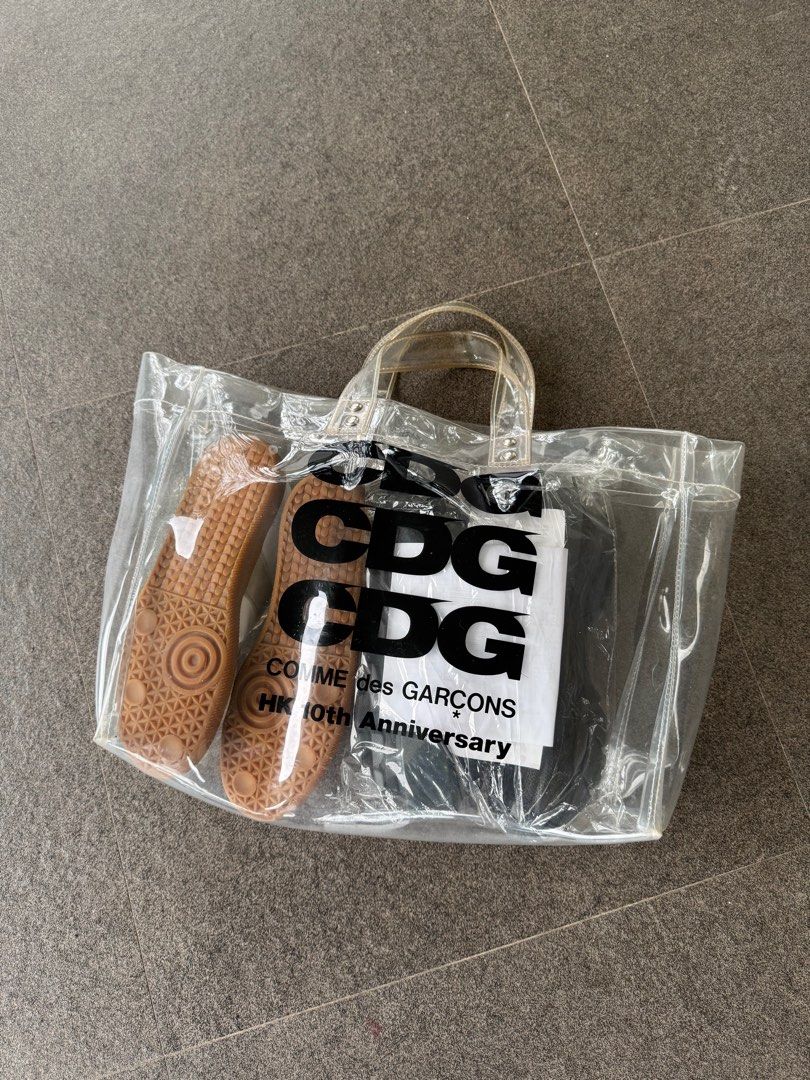 CDG Hong Kong 10th Anniversary PVC tote bag, Luxury, Bags & Wallets on ...