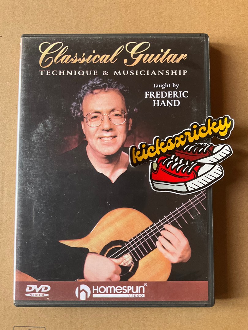 Classical Guitar Technique & Musicianship as Taught by Frederic Hand DVD, Hobbies & Toys, Music ...