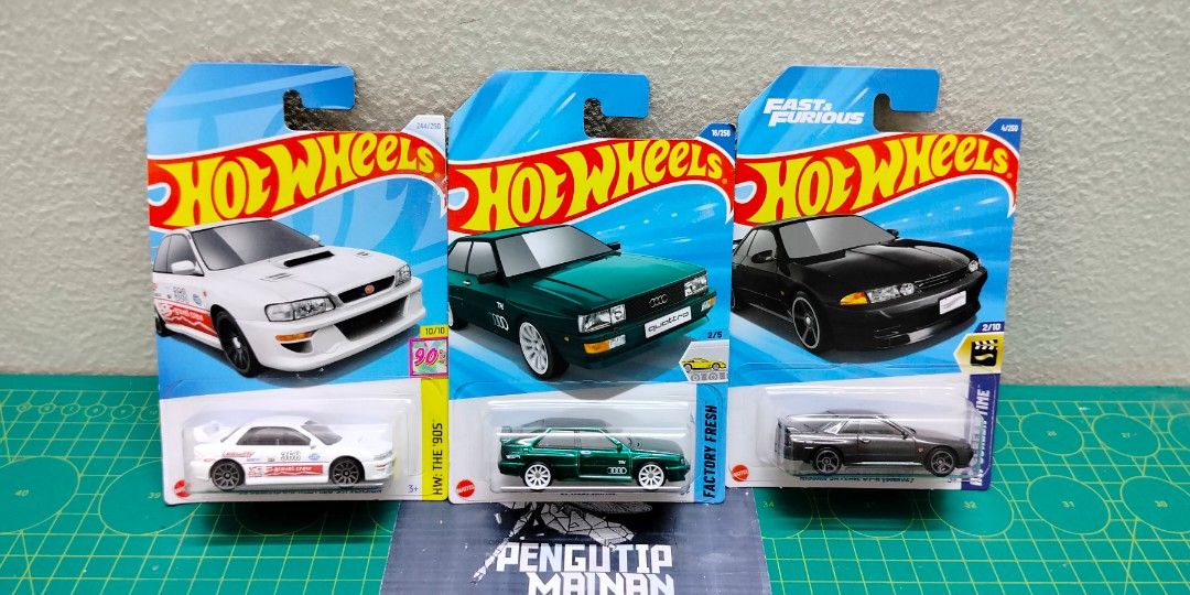 [COMBO SALE HOTWHEELS] STH 87' Audi Quattro, Nissan Skyline R32 ...