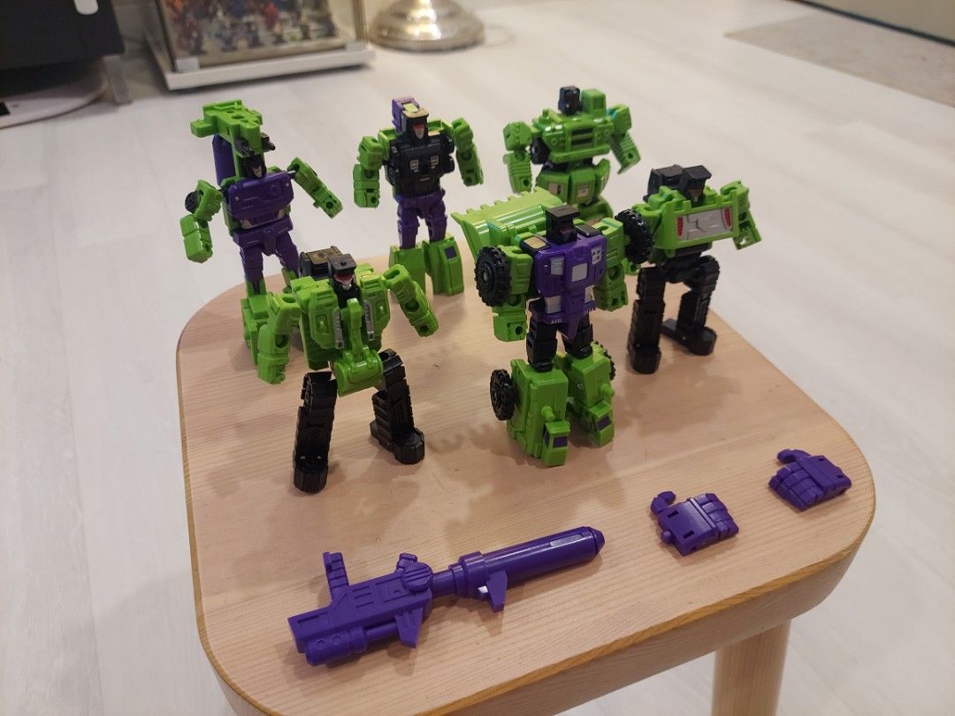 Construction Vehicles 6 in 1 (Transformer Devastator / Constructicon ...