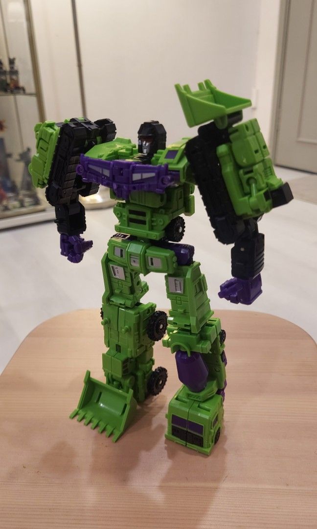 Construction Vehicles 6 in 1 (Transformer Devastator / Constructicon ...