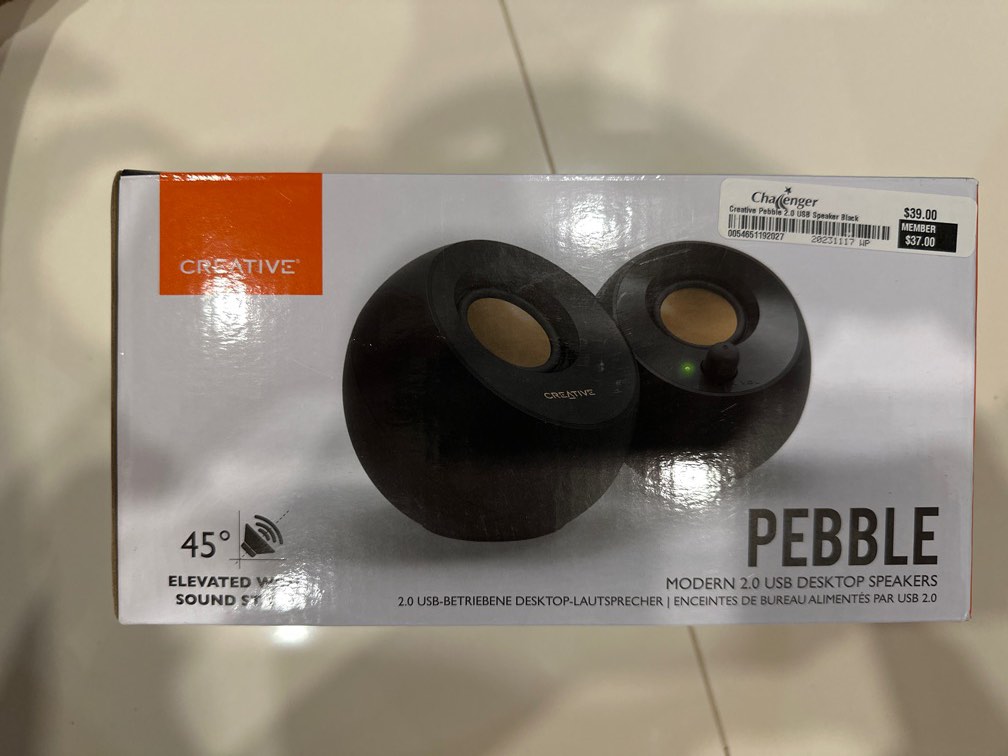 Creative Pebble Desktop Speaker, Audio, Portable Audio Accessories on ...