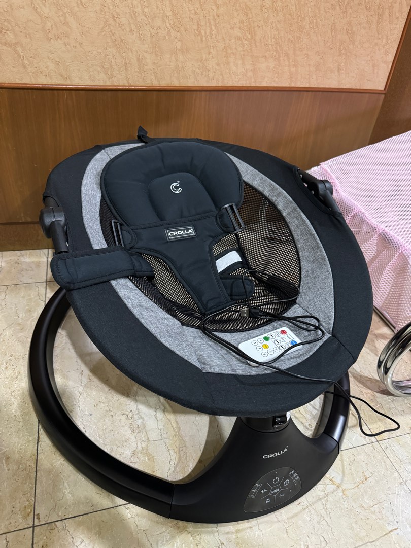 Crolla Comfeo Baby Swing with Accessories Set, Babies & Kids, Baby ...