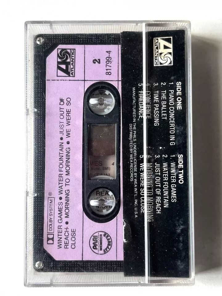 DAVID FOSTER The Symphony Sessions PHILIPPINES Paper Label Cassette ...