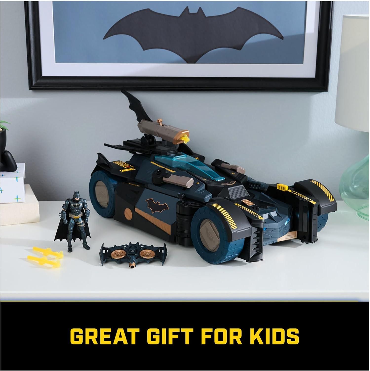 DC Comics Batman, Ultimate Transforming Batmobile Playset, 2-in-1 ...