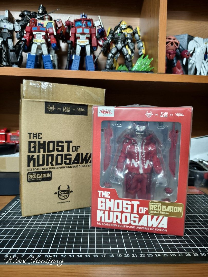 Deviltoys Ghost of Kurosawa(red baron) 1/12 bib, Hobbies & Toys, Toys ...