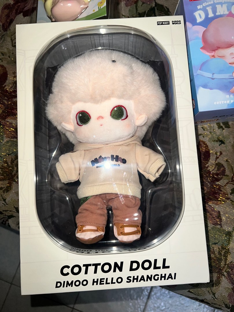 Dimoo Cotton Doll Popmart (Shanghai City Exclusive), Hobbies & Toys ...