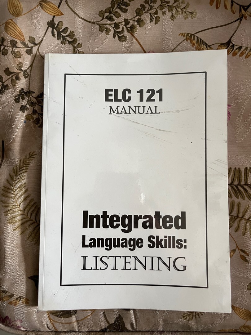 ELC121 Integrated Language Skills, Hobbies & Toys, Books & Magazines, Textbooks on Carousell