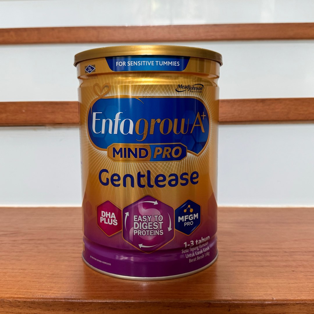 Enfagrow A+ Step 3 Gentlease 1.6kg MindPro Susu Milk Formula - For ...