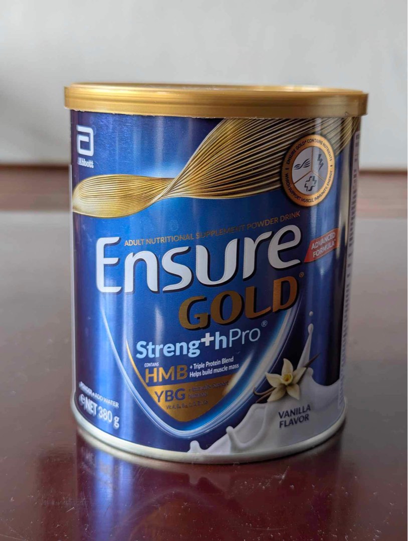 Ensure Gold 380g Vanilla Flavor, Health & Nutrition, Health Supplements ...