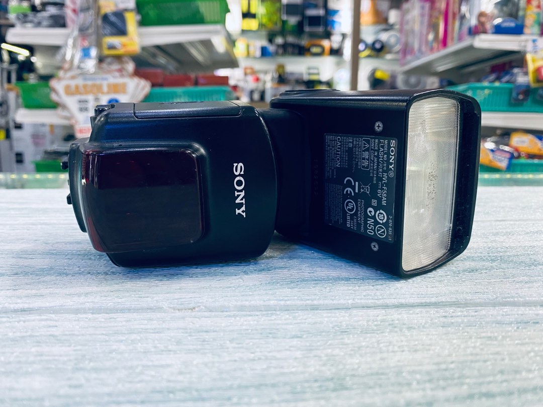 FLASH DSLR SONY HVL-F58AM, Photography, Lens & Kits on Carousell