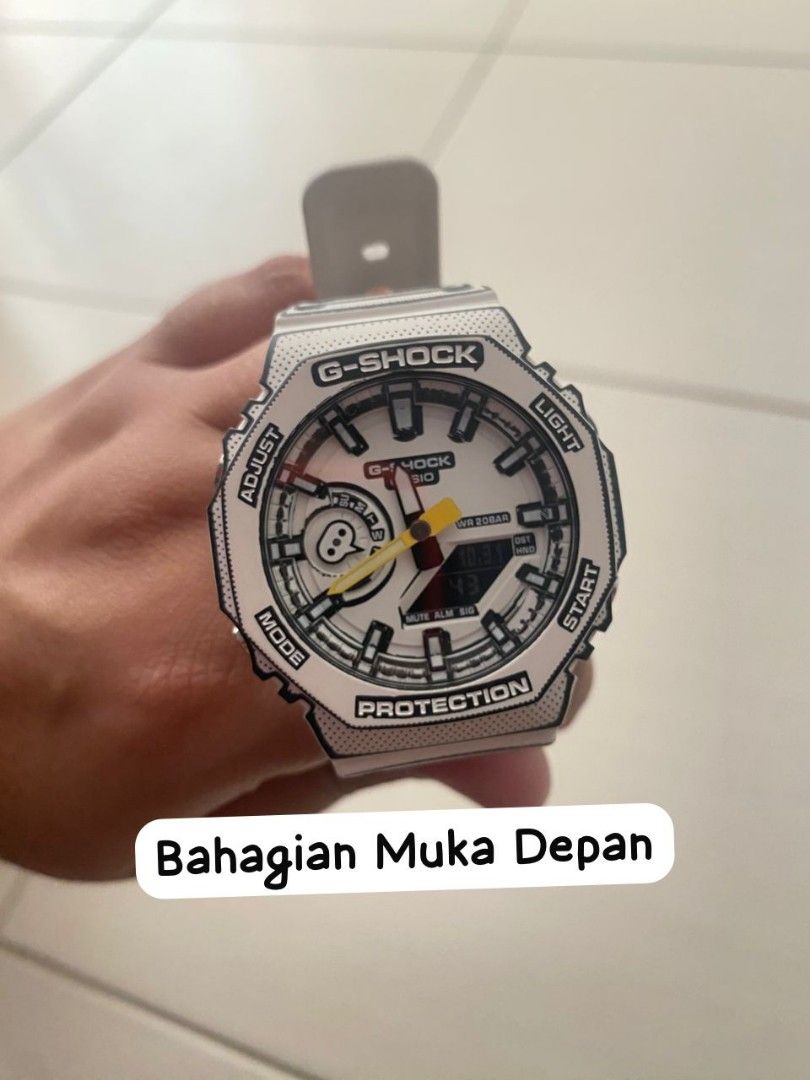 G-Shock GA-2100MNG Manga Theme Series Limited Edition, Men's Fashion ...