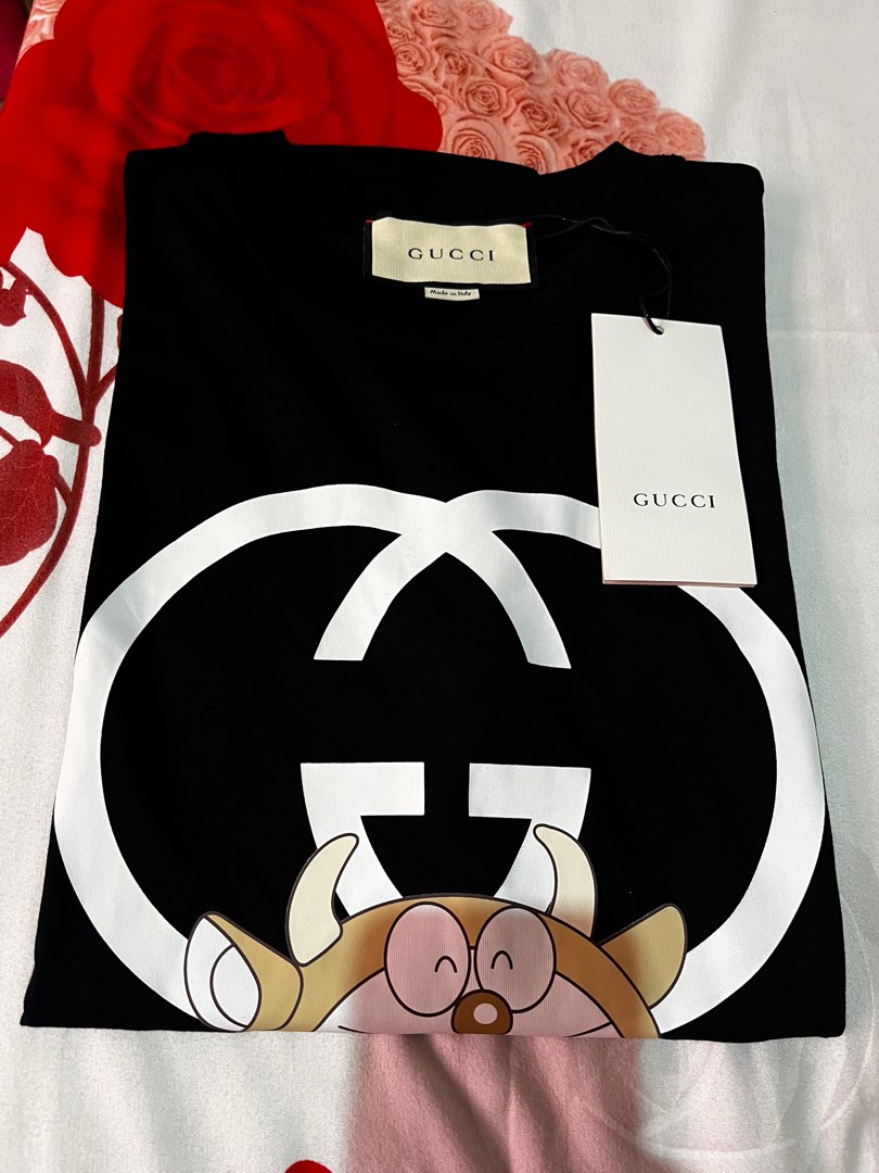 Gucci collab Doraemon (Japan), Women's Fashion, Tops, Shirts on Carousell