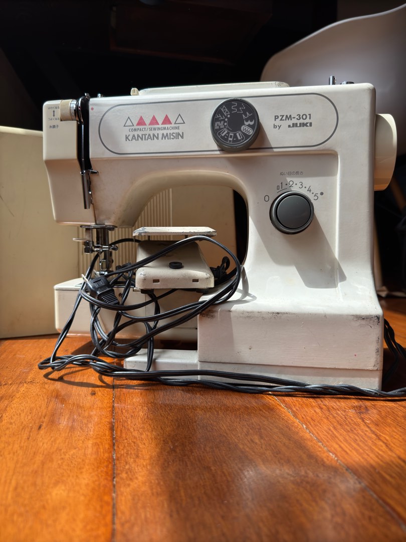 Heavy Duty Compact Sewing Machine KANTAN MISIN by JUKI Model PZM-301 ...