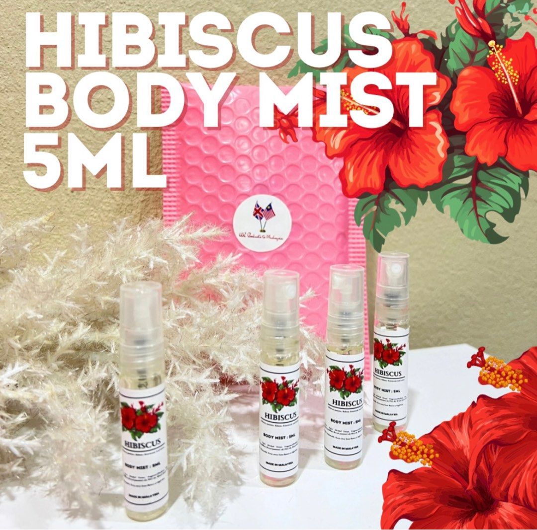 HIBISCUS BODY MIST 5ML, Beauty & Personal Care, Fragrance & Deodorants ...