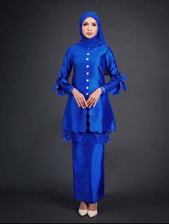 [Rent] Hijabistahub Ariyana Kebaya Dusty Pink, Women's Fashion ...