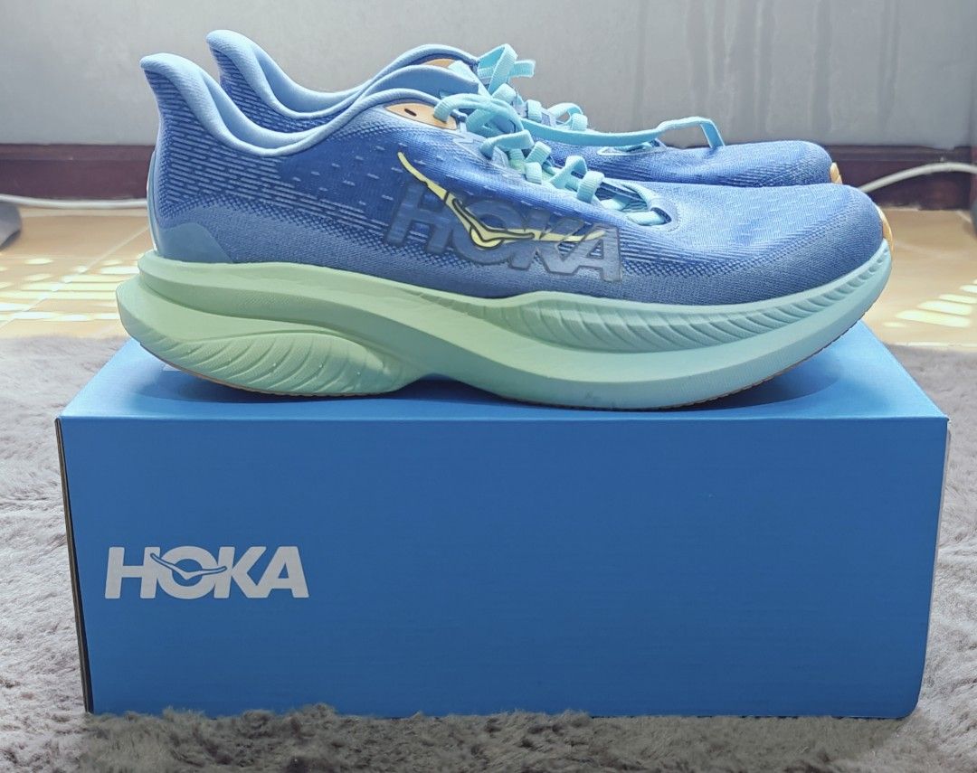 HOKKA MACH 6 (LIKE NEW), Men's Fashion, Activewear on Carousell