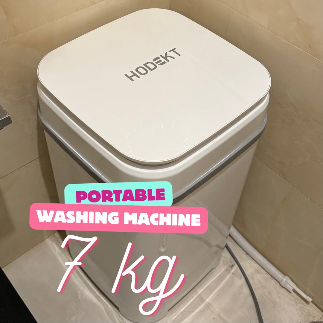 Hoodekt Portable Washing Machine 7kg, TV & Home Appliances, Washing ...