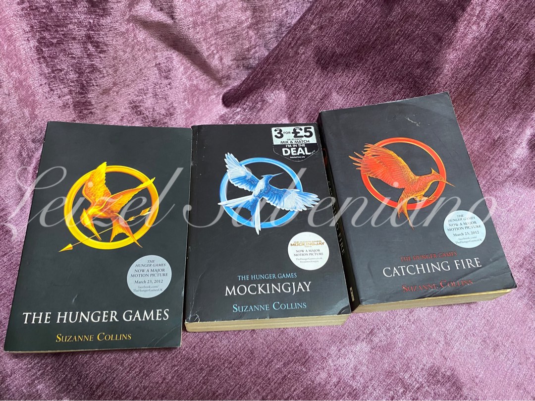 Hunger Games book set, Hobbies & Toys, Books & Magazines, Fiction & Non ...
