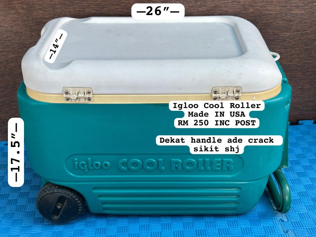 Igloo Cool Roller . Made in USA, Sports Equipment, Hiking & Camping on ...