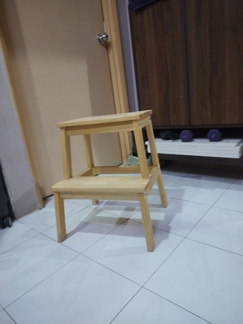 Ikea step Ladder, Furniture & Home Living, Furniture, Other Home ...