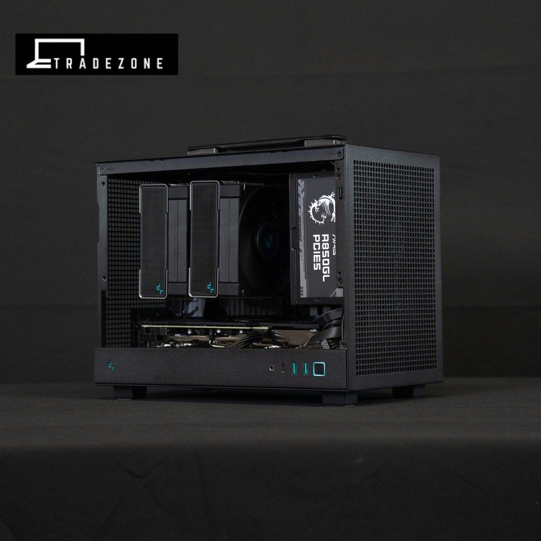 🧧CNY SALE - RTX 4060 Ryzen 5 9600X 32GB 1TB Deepcool Ch160 Black ...