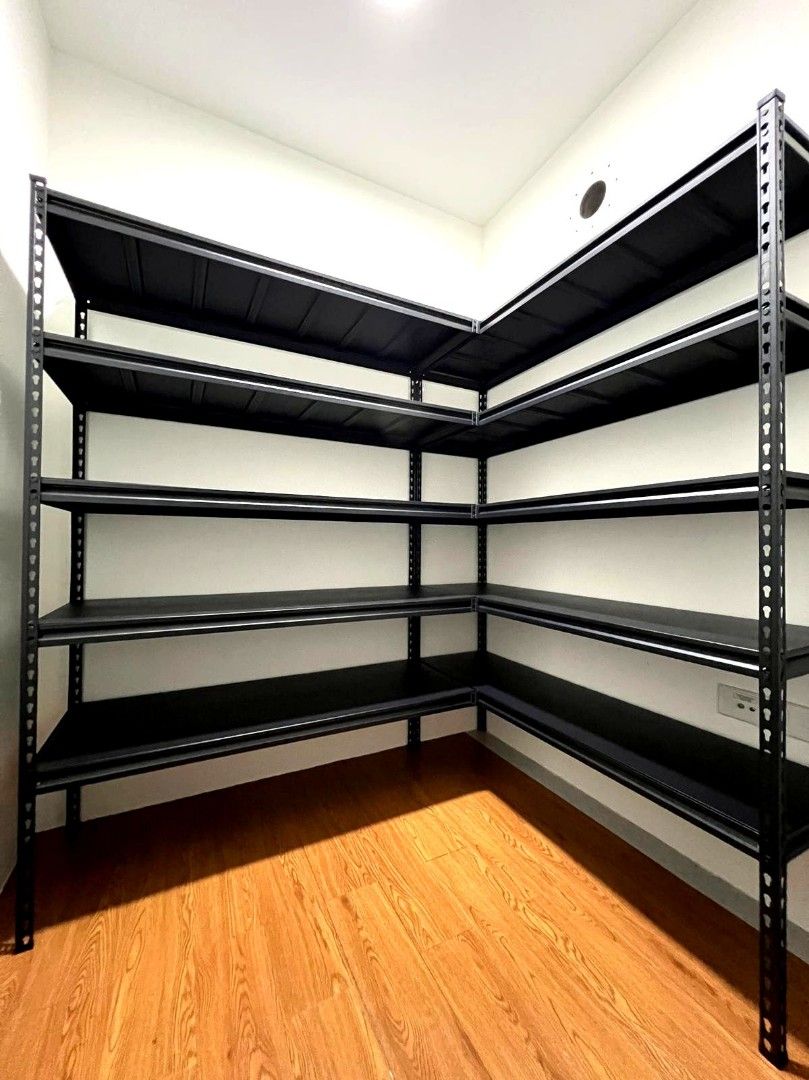 INSTOCKS BOLTLESS 5 TIERS METAL STEEL Storeroom STORE ROOM BOMBSHELTER ...