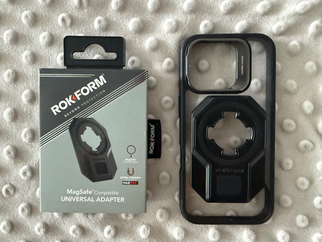 iphone 16 pro ESR case with rokform universal adapter, Mobile Phones ...