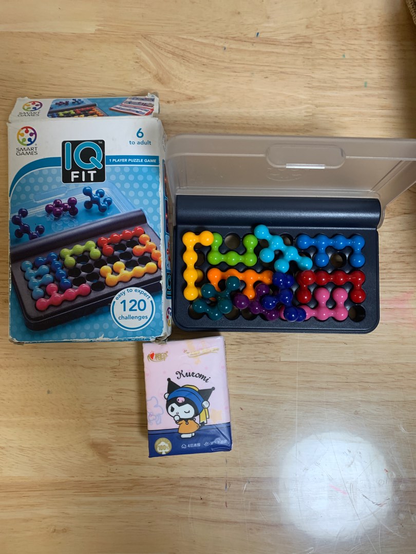 IQ fit 3D puzzles with sample manual, all parts intact, 興趣及遊戲, 玩具 & 遊戲類 ...