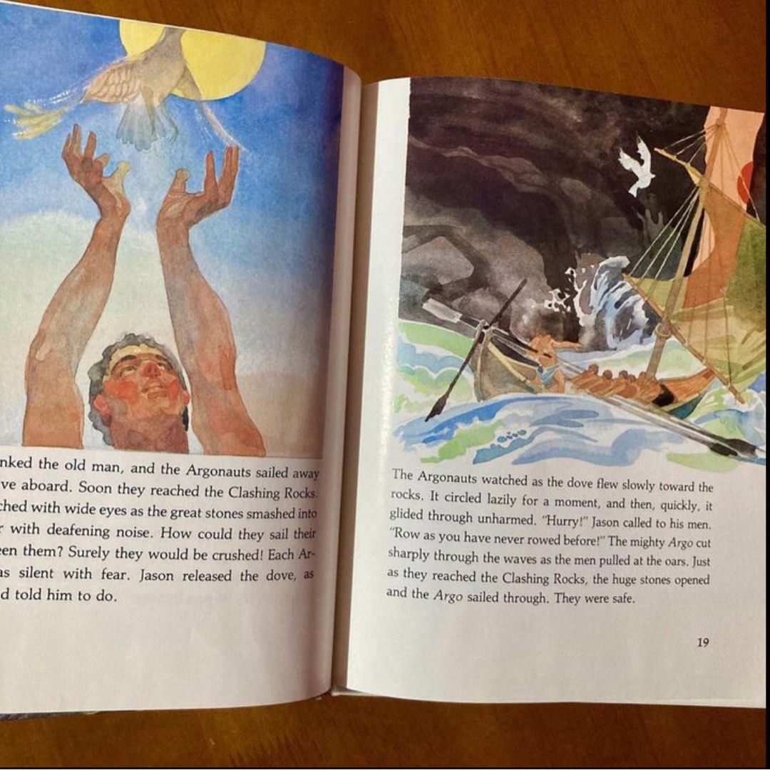 Jason and the Golden Fleece by C.J. Baden, Illustrated by Robert Baxter ...
