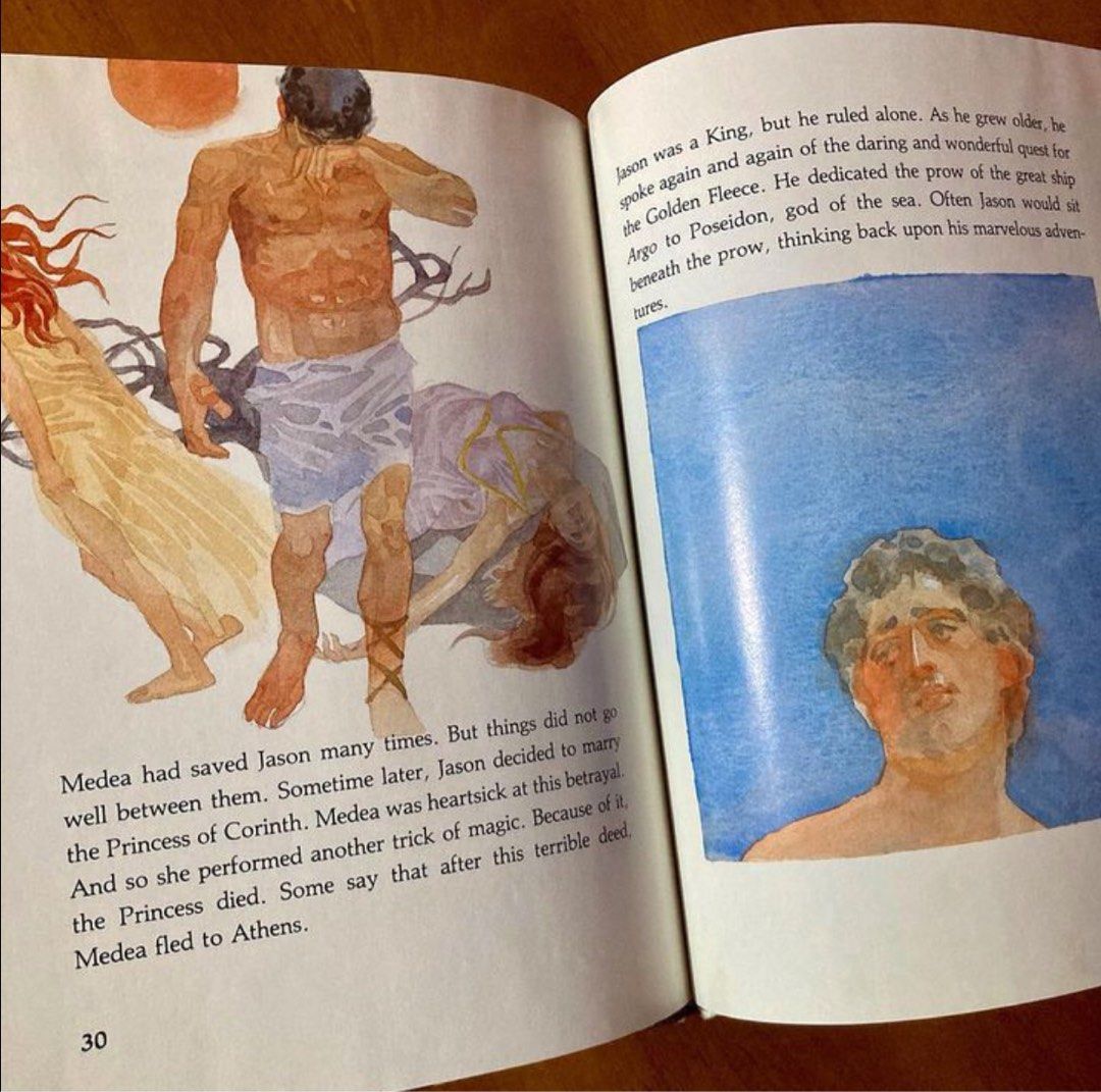 Jason and the Golden Fleece by C.J. Baden, Illustrated by Robert Baxter ...