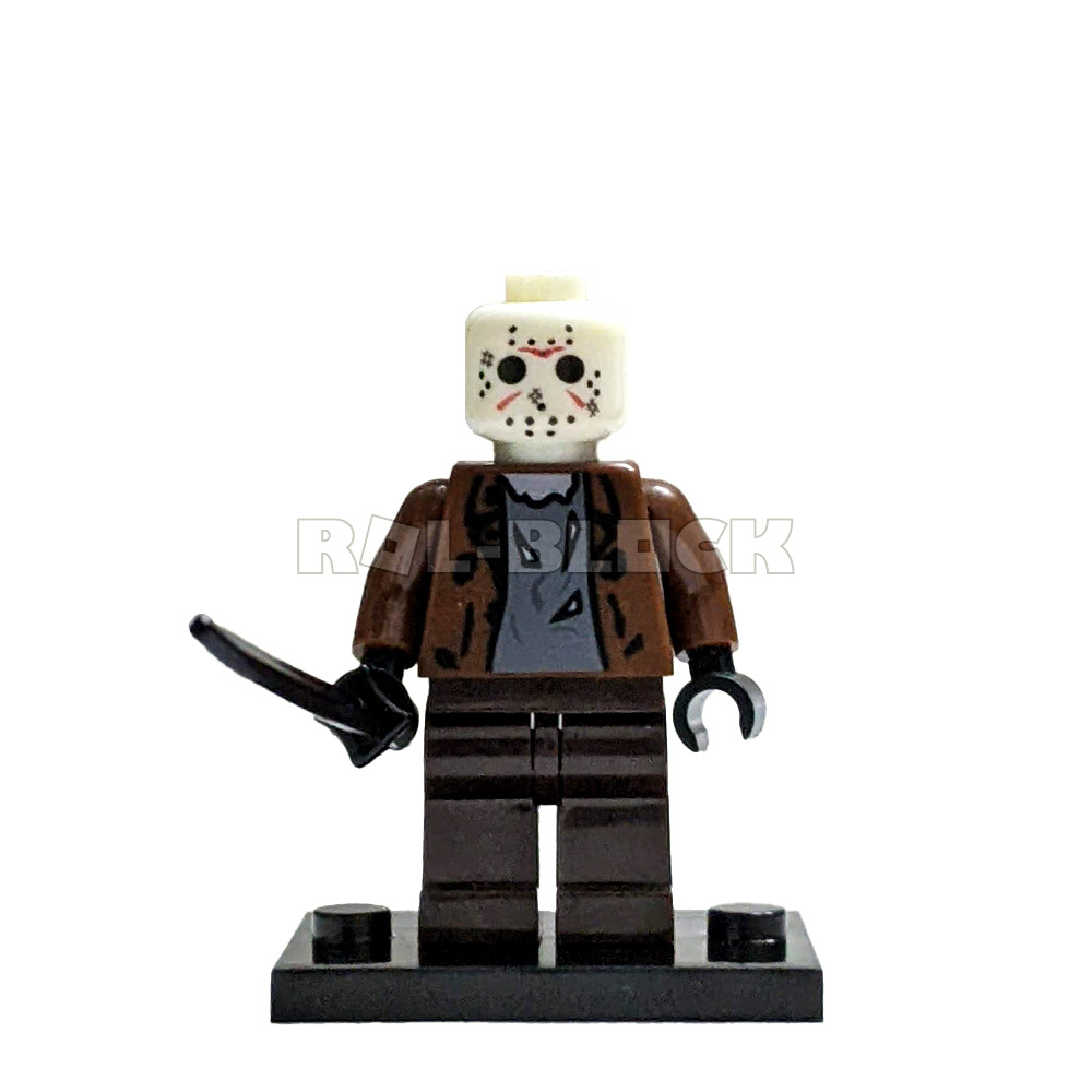Jason Voorhees (Friday the 13th) minifigure / minifig 'Lego compatible ...