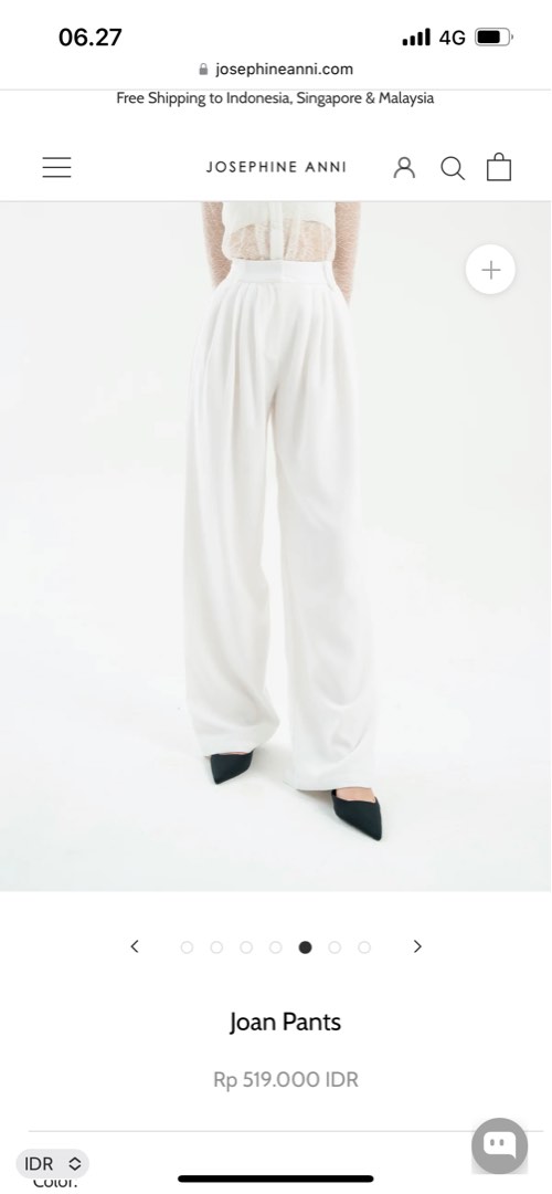 Josephine Anni Joan pants, Fesyen Wanita, Pakaian Wanita, Bawahan di ...