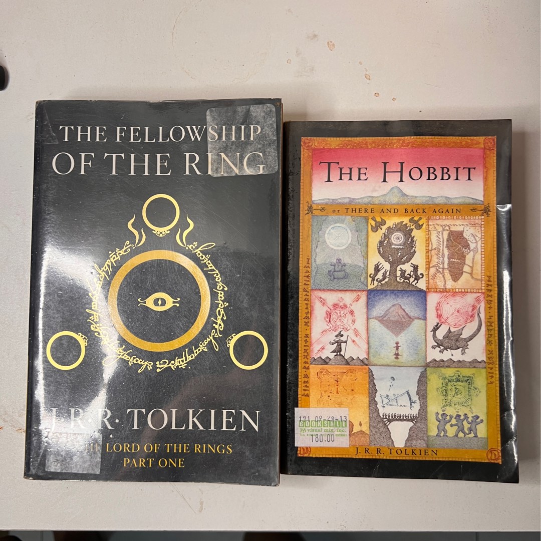 J.R.R. Tolkien Books Set, Hobbies & Toys, Books & Magazines, Fiction ...