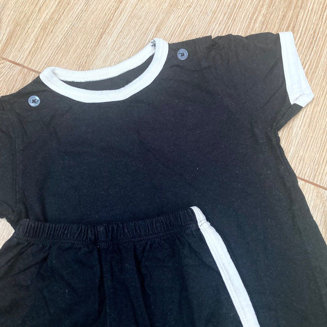 2 set Kalale Kidokio One Set Anak Balita Batita Hitam Sage Green, Bayi ...