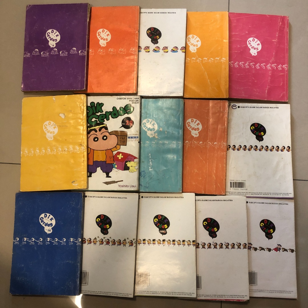 Komik: Crayon Shin Chan/Dik Cerdas (15jilid), Hobbies & Toys, Books ...