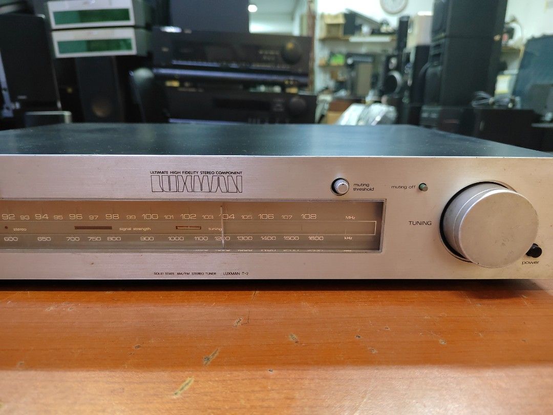Ku Luxman stereo tuner elok, Audio, Soundbars, Speakers & Amplifiers on Carousell