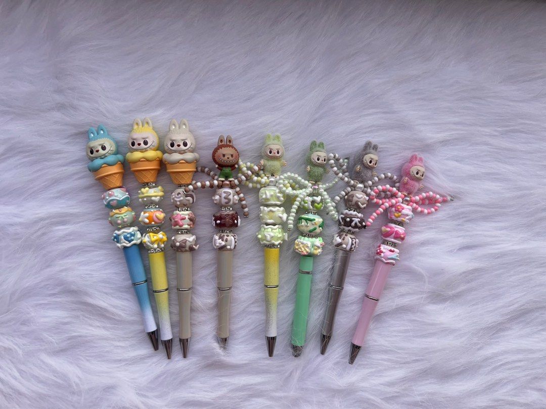Labubu Ballpoint Pen, Hobbies & Toys, Stationery & Craft, Stationery ...