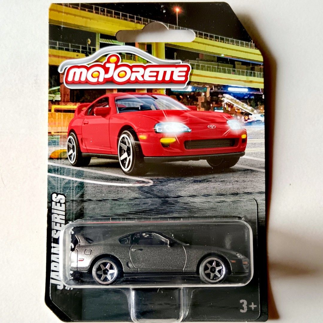 MAJORETTE JAPAN SERIES Toyota Supra JZA 80 Metalic Grey Diecast, Babies ...