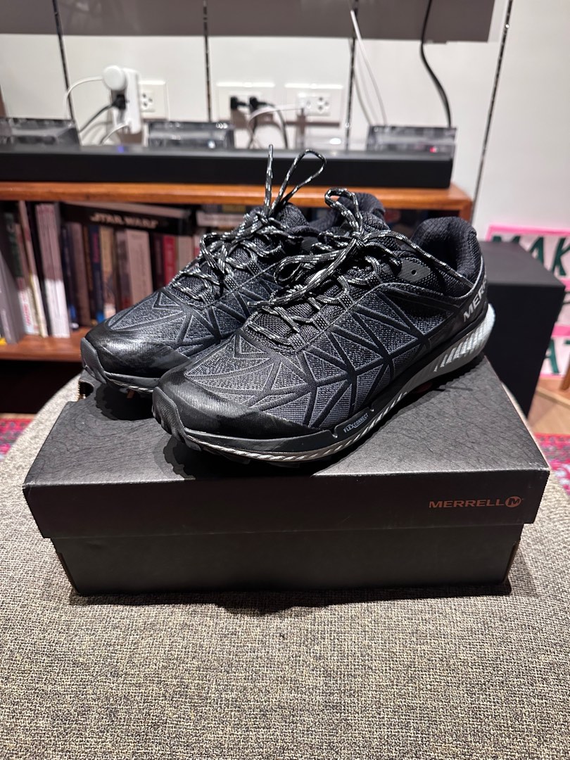 Merrell Agility Synthesis 2 Black Trail and Hiking Shoes, Men's Fashion ...