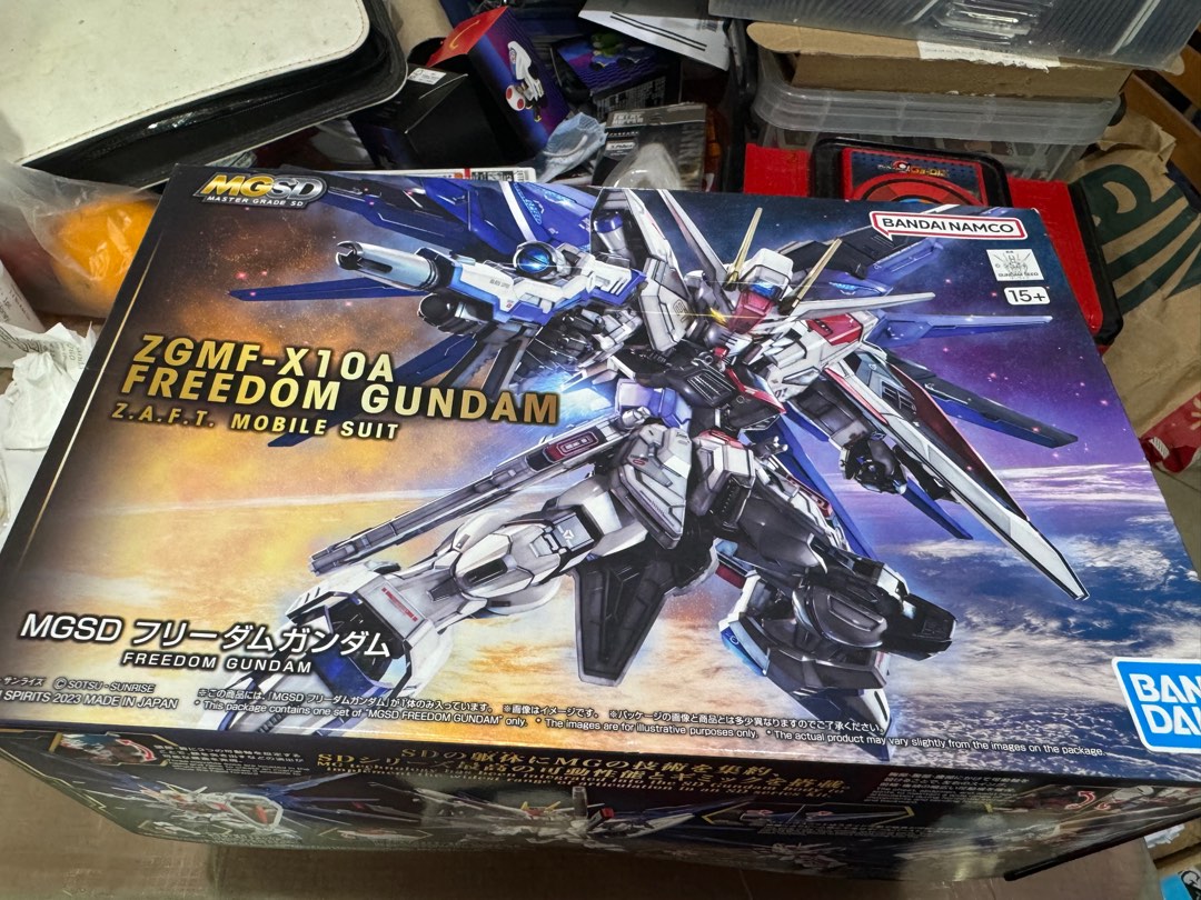 MGSD freedom gundam selling, Hobbies & Toys, Toys & Games on Carousell