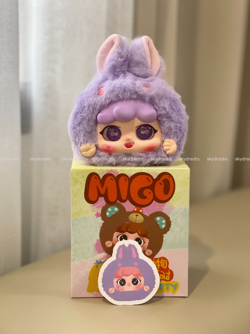[ON HAND] MIGO Animal Party Series (NO ZIPPER) - BUNNY, BEAR, CHICKEN ...
