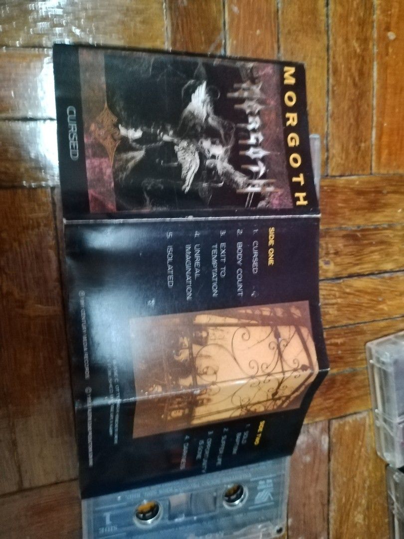 Morgoth Cursed kaset unleashed, Hobbies & Toys, Music & Media, CDs ...
