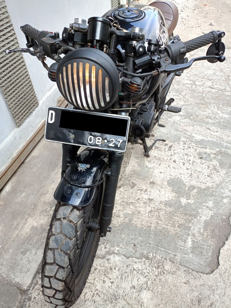 Motor Custom Bratcafe Caferacer Japstyle Bajaj Pulsar 180 DTSI UG4 2011 ...