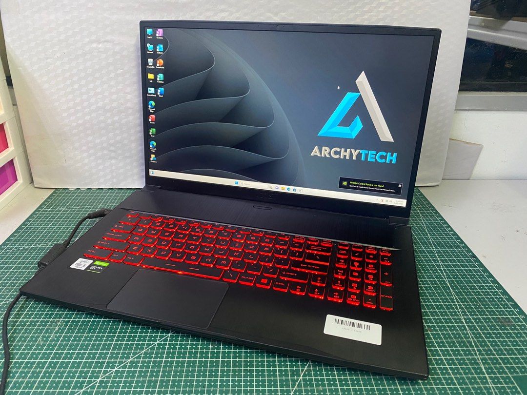 MSI Gaming Laptop i5 10th Gen 16GB 32GB RAM 512GB SSD 15.6 Inch NVIDIA ...