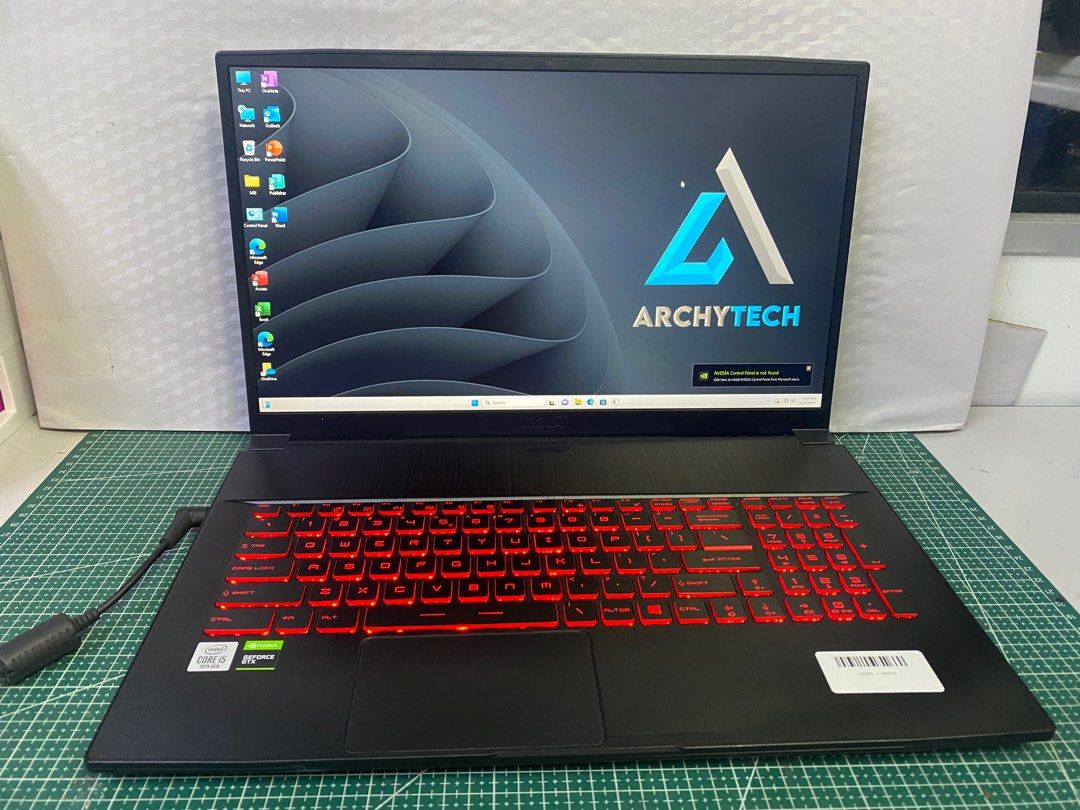 MSI Gaming Laptop i5 10th Gen 16GB 32GB RAM 512GB SSD 15.6 Inch NVIDIA ...