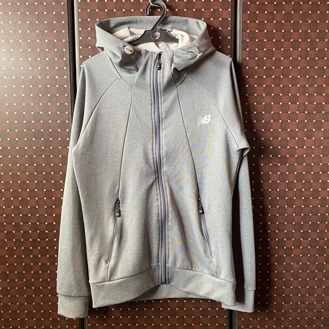 NEW BALANCE ZIP UP HOODIE, Women's Fashion, Coats, Jackets and ...
