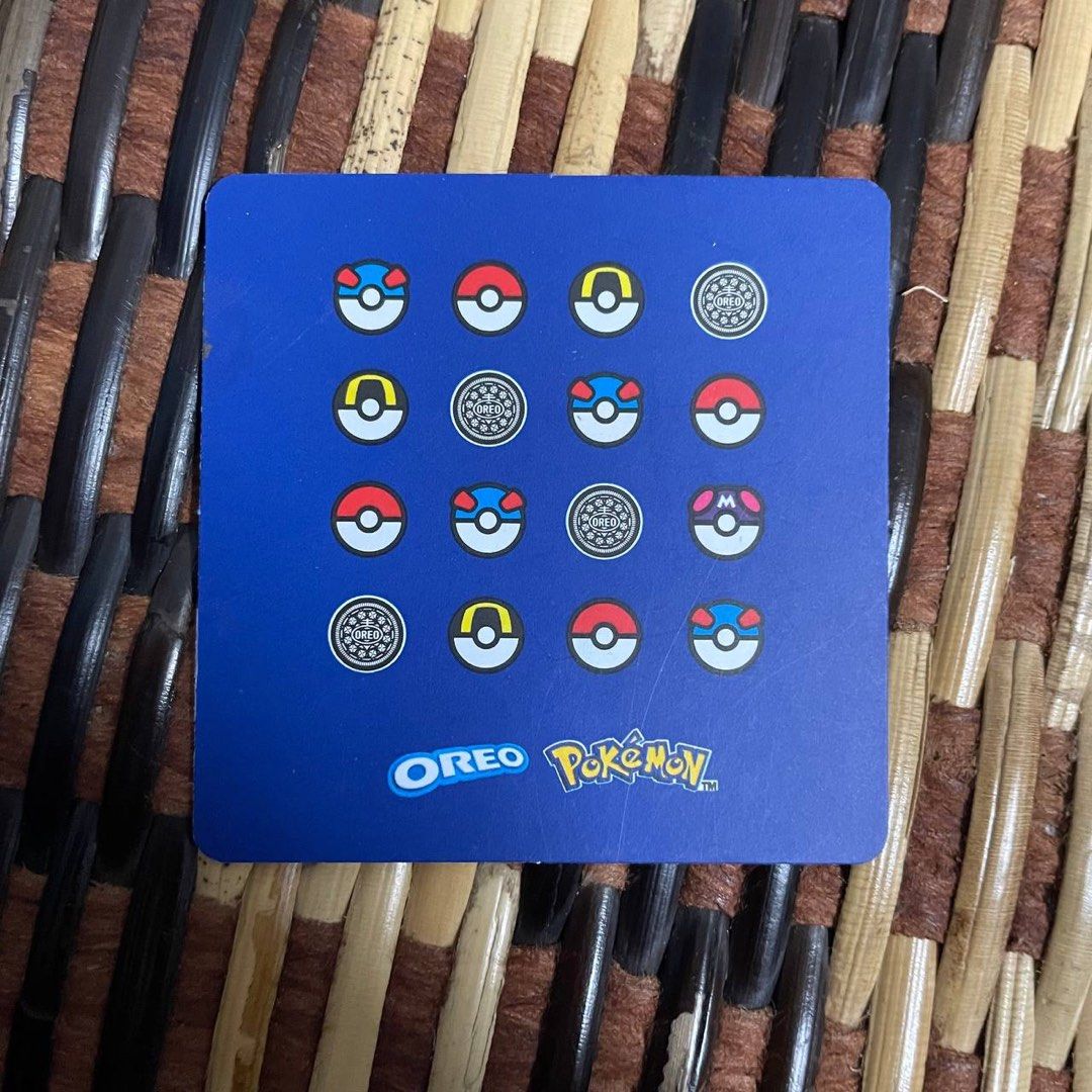 Oreo x Pokemon Special Edition Pikachu Cookies Photo Card #131 Lapras ...